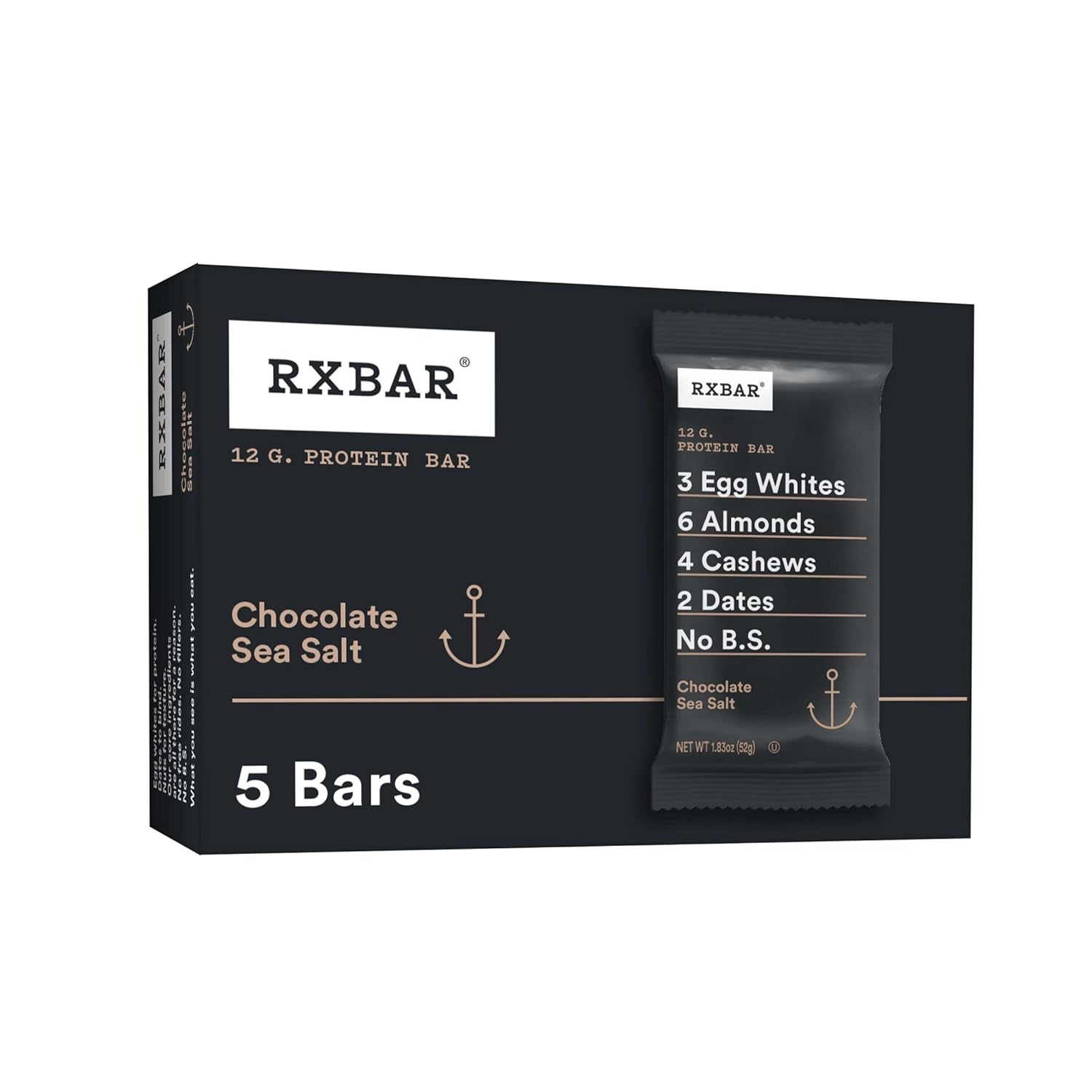 Amazon.com: RXBAR Protein Bars, 12g Protein, Gluten Free Snacks ...