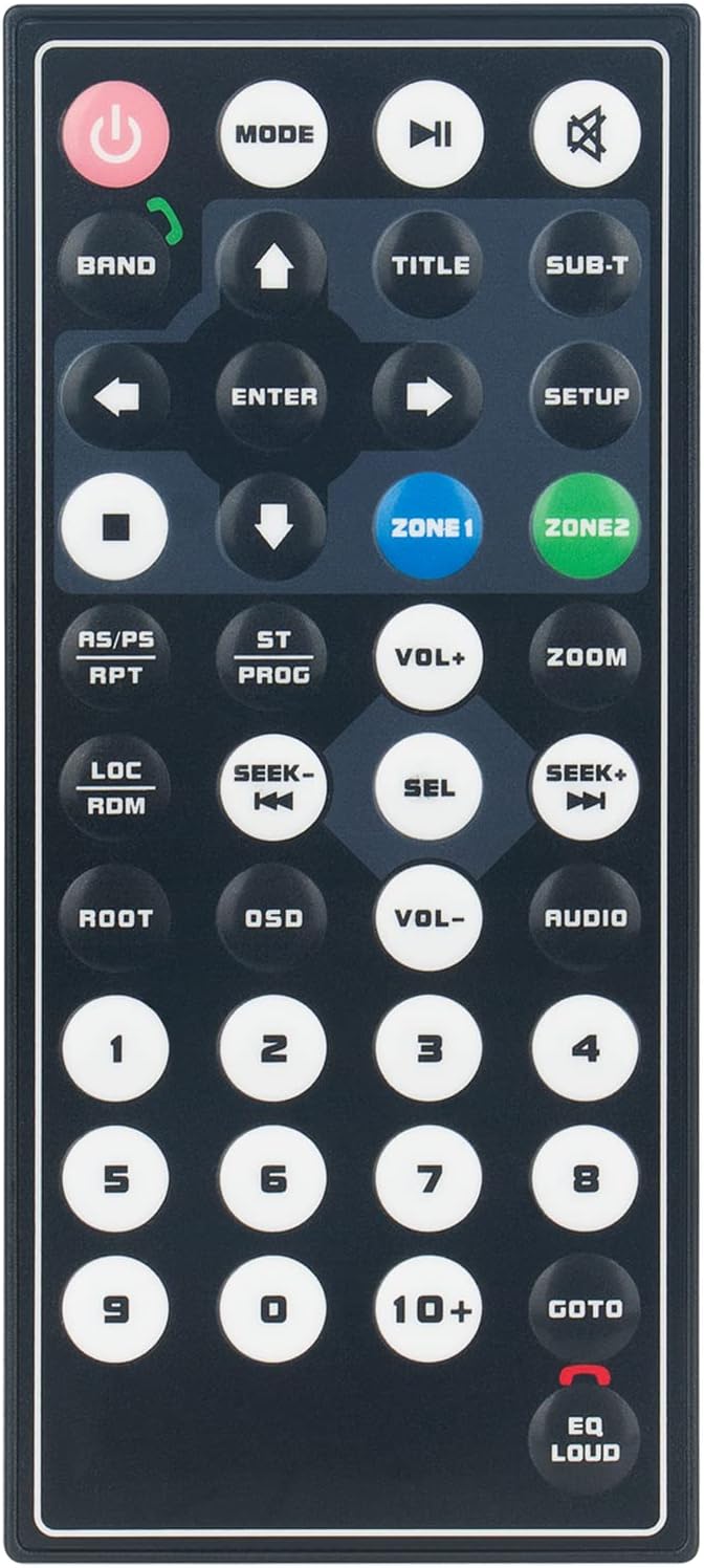 Amazon.com: Allimity AXV150BT Replaced Remote Control Fit for Dual ...