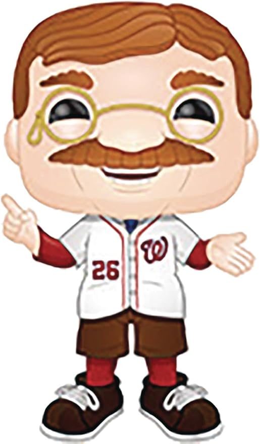 Amazon.com: Funko POP MLB: Teddy Roosevelt (DC) : Toys & Games