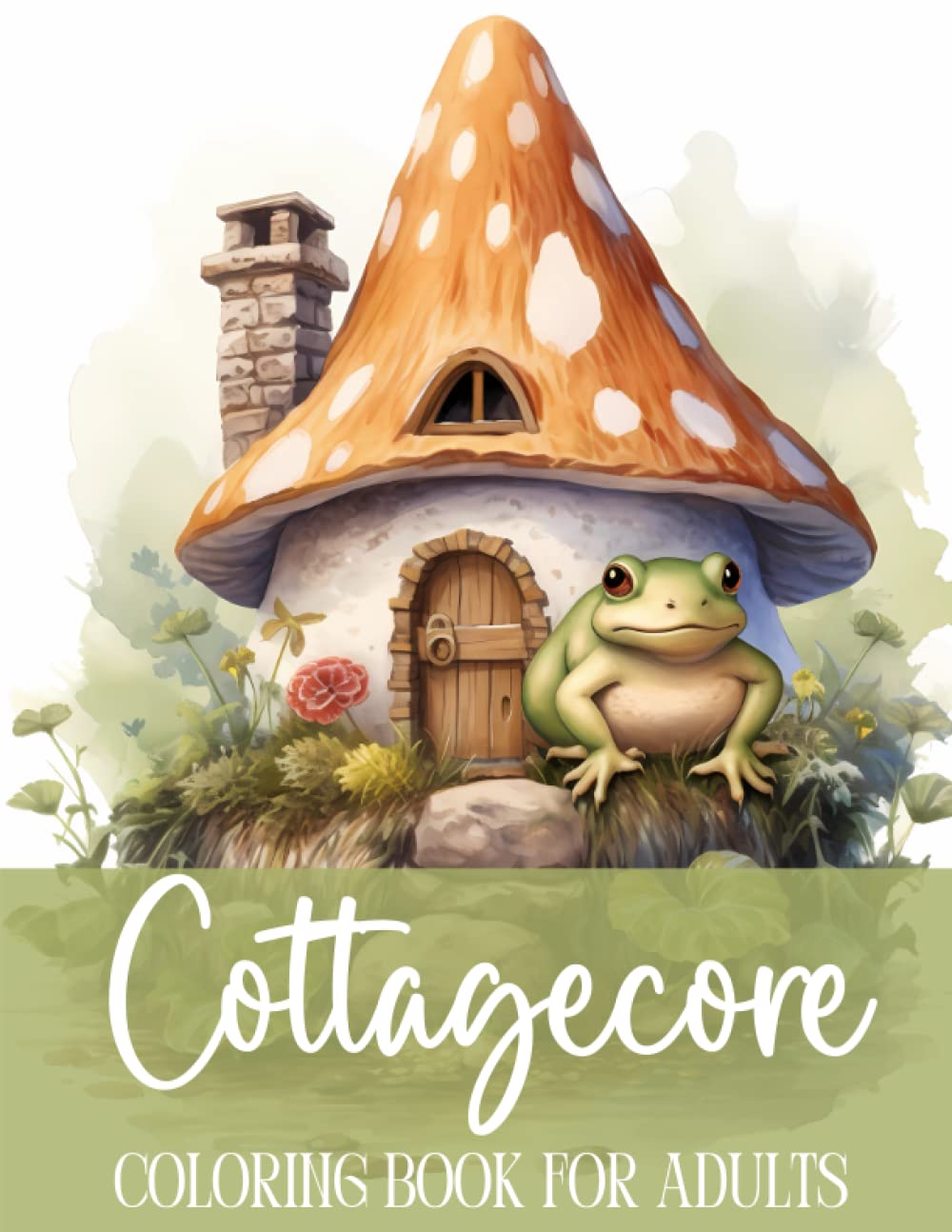 Amazon.com: Cottagecore Coloring Book for Adults • Cottage Core ...