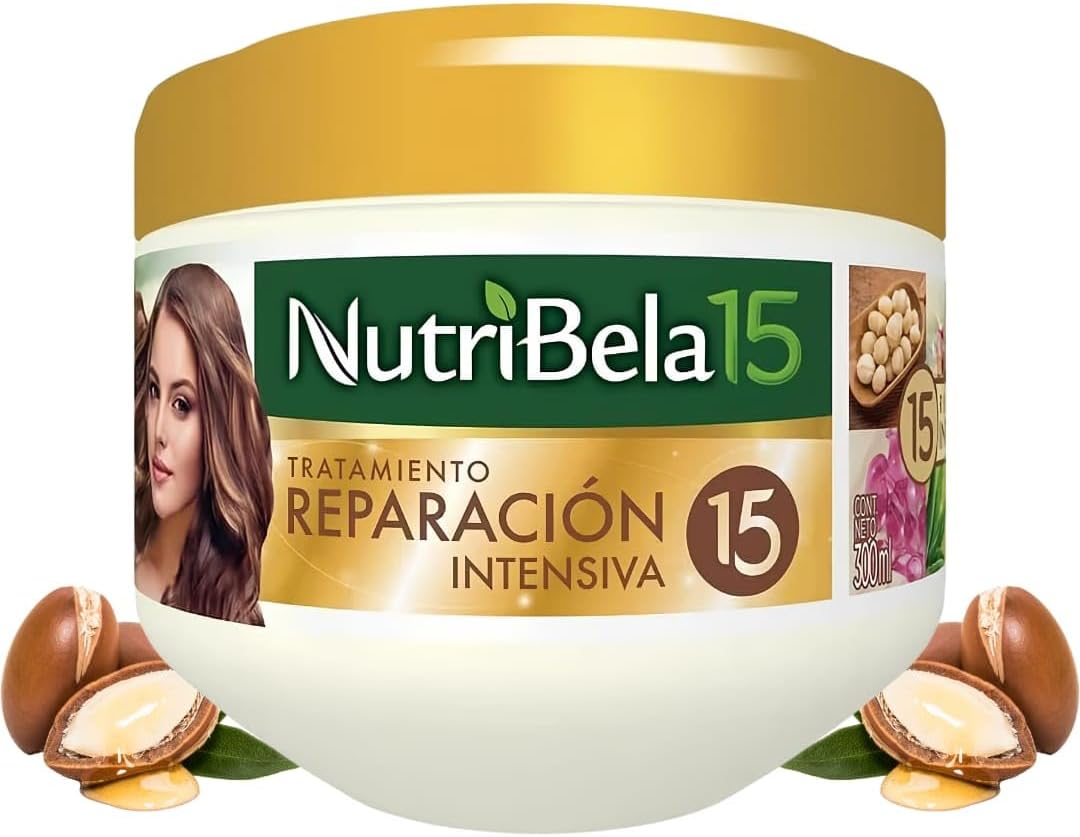 Amazon.com: Tratamiento Capilar Enzimoterapia Control Frizz Nutribela15 ...