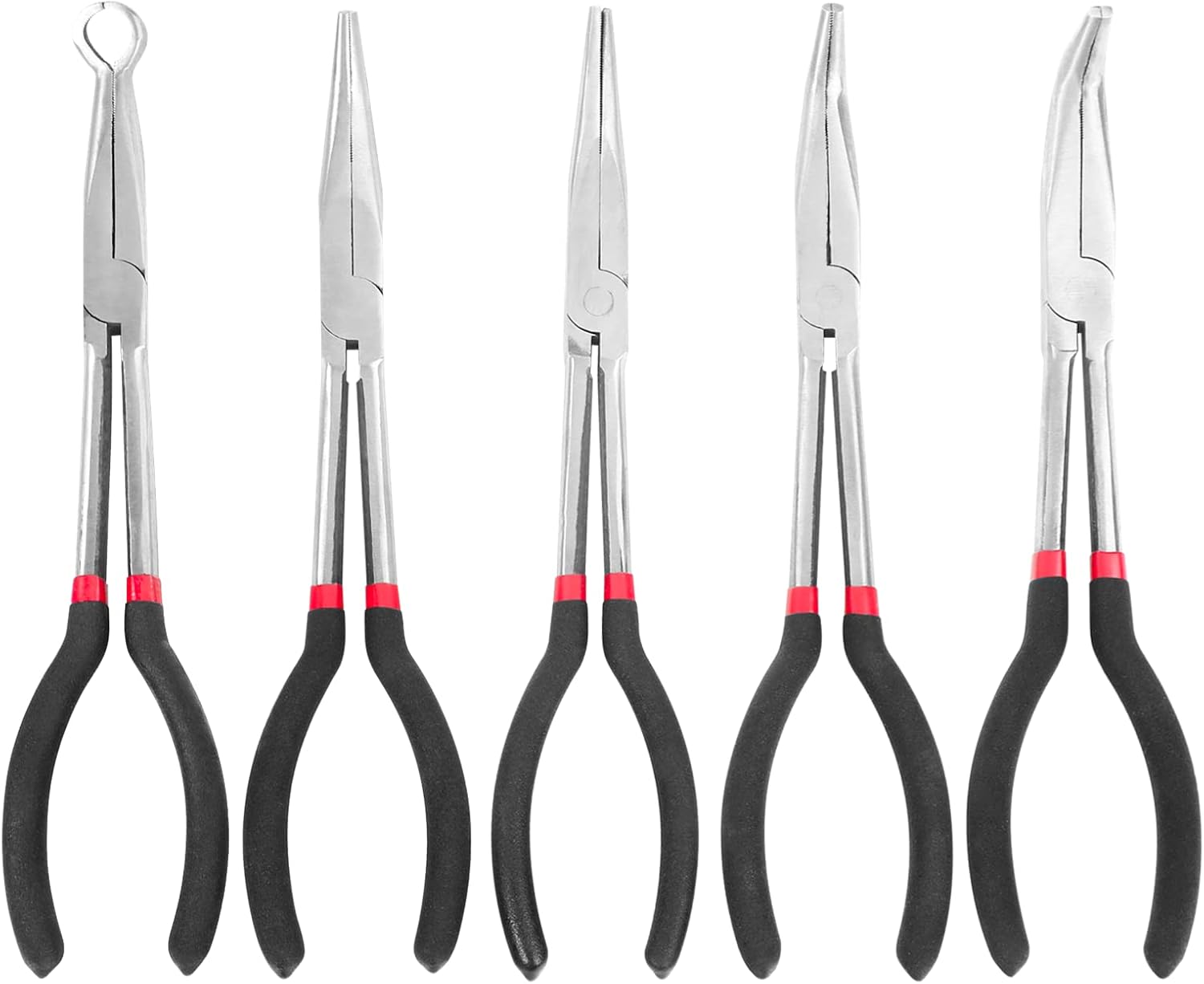 Amazon.com: yeesport 11Inch Long Nose Pliers, 5 Pack Needle Nose Pliers ...