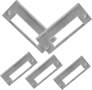 WHAMVOX 5pcs Door Strike Plates for Reinforcement Deadbolt Security ...