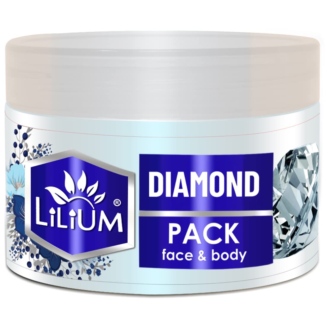 Buy Lilium Diamond Face & Body Pack 250gm | Age-Defying Glow & Skin ...