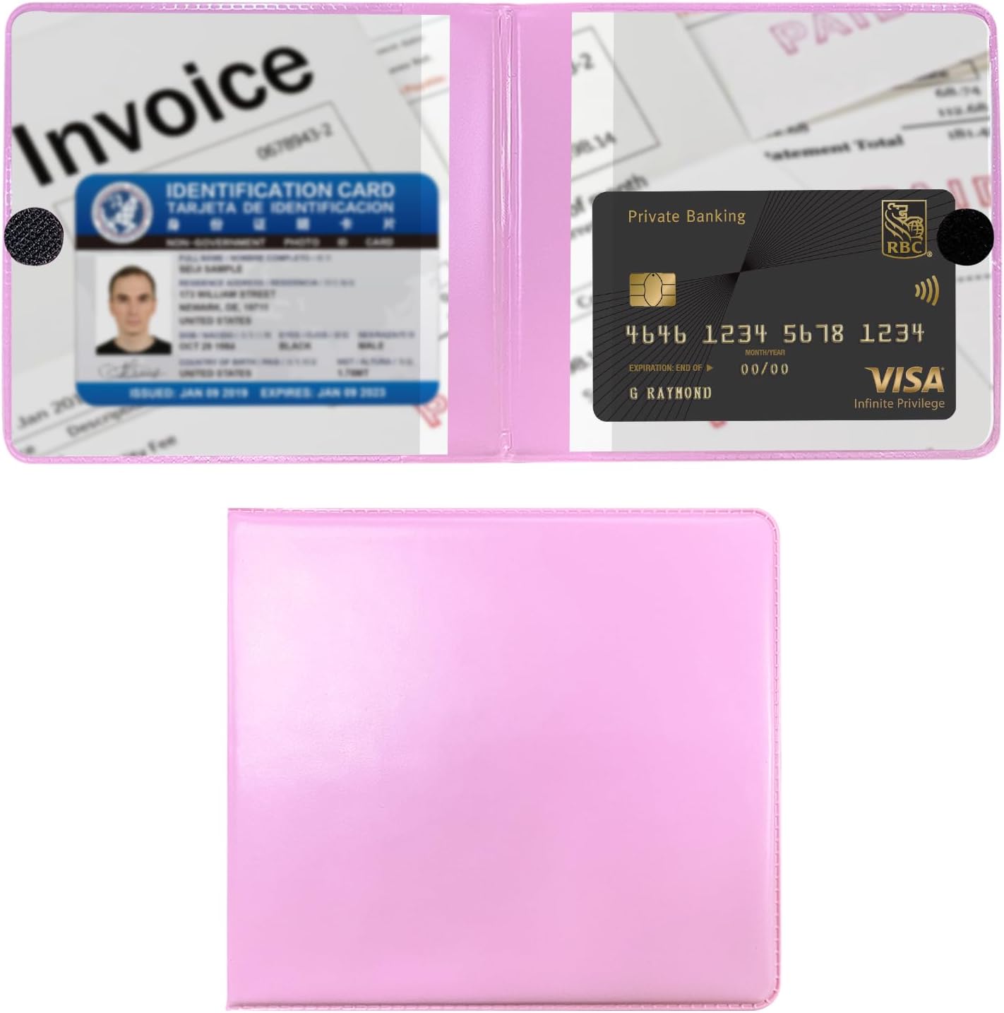 Amazon.com: Ziciner Car Registration and Insurance Holder, 5.2"× 4.7 ...