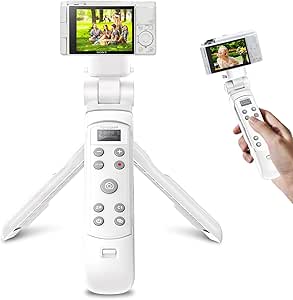 Amazon.com : Hanpusen Tripod for Sony Camera, Wireless Shooting Grip with Shutter Release ...
