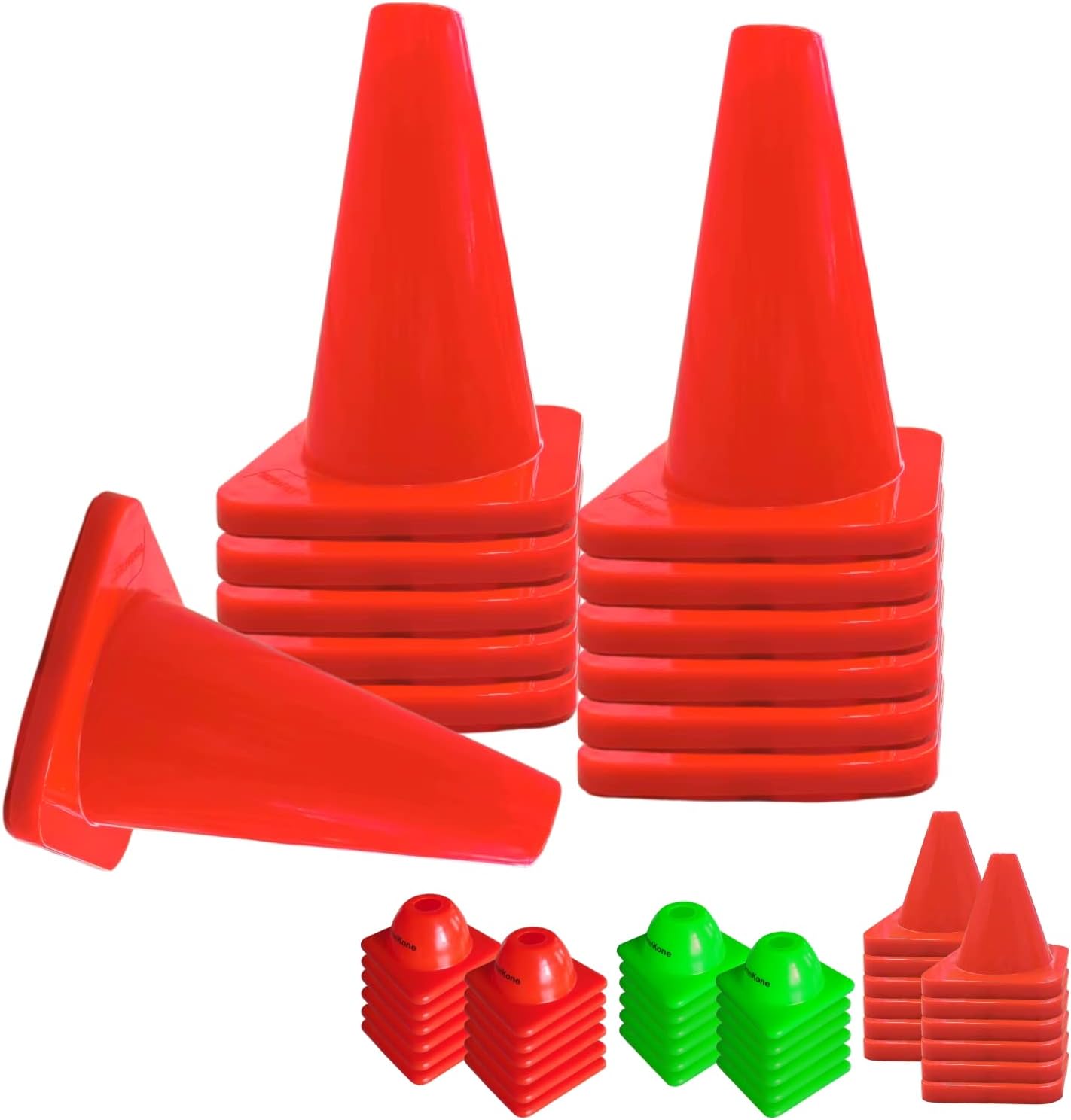 KamelKone Agility Training & Motorcycle Cones for Sports & Kids | Set ...