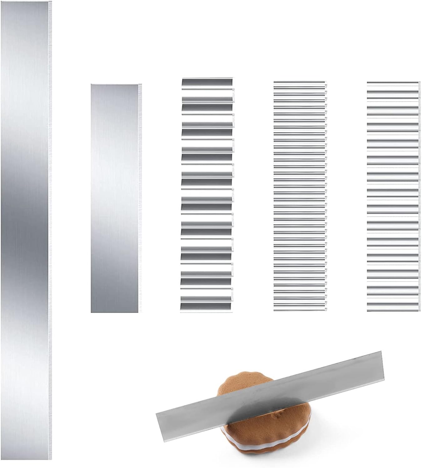 Amazon.com: Polymer Clay Cutters, 5 Pcs Stainless Steel Flexible Clay ...