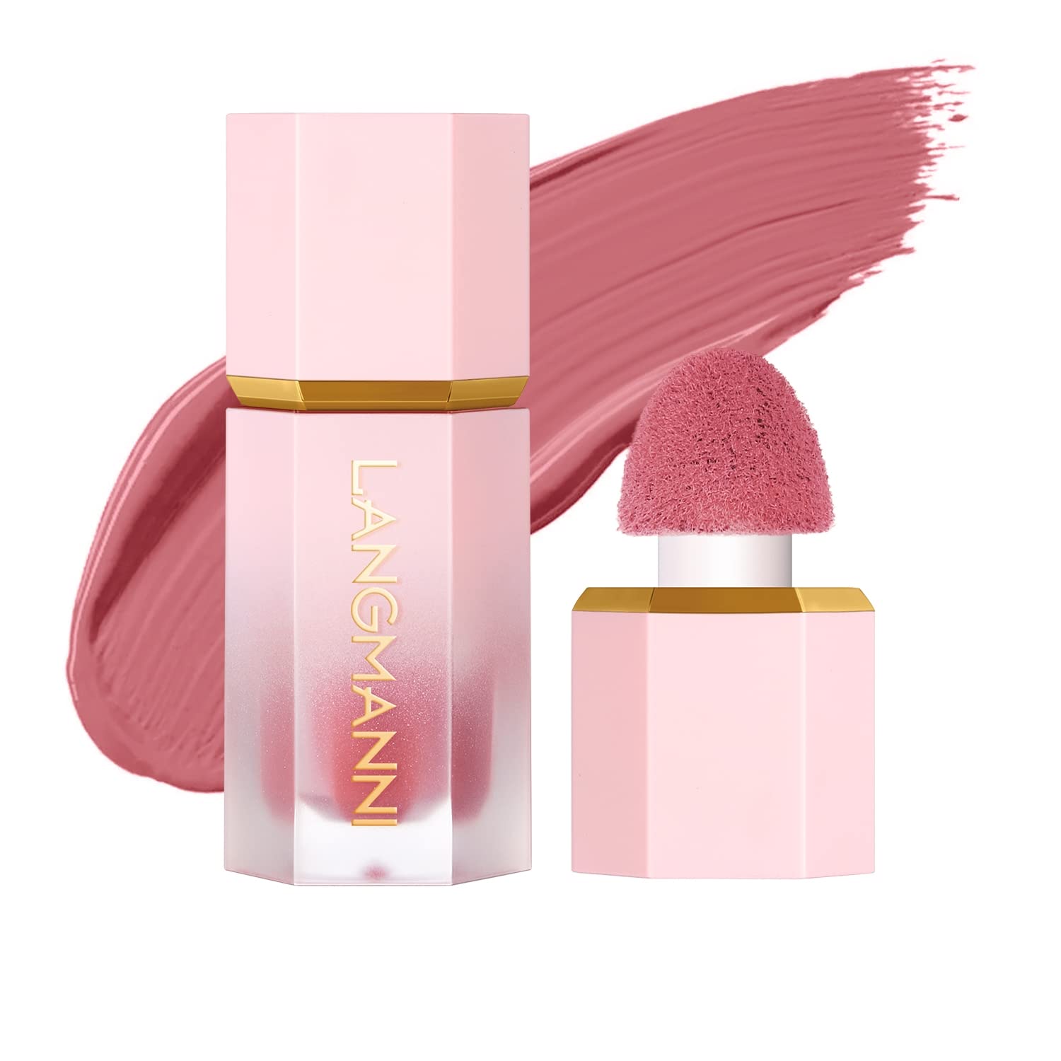 Liquid Blush Makeup Smooth Liquid Blush Lightweight Long-Wearing Smudge ...
