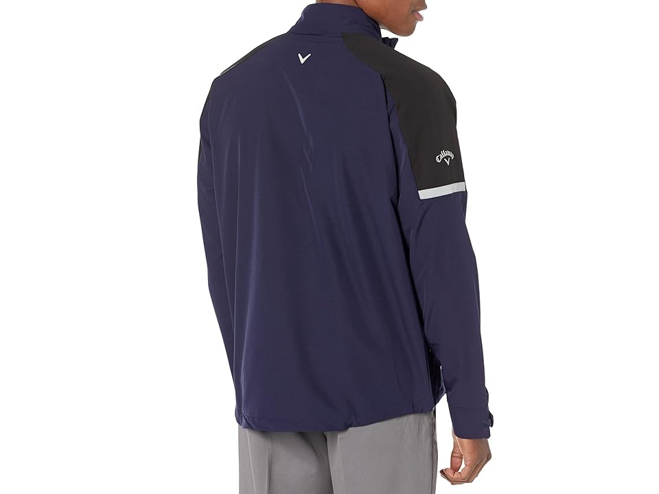 Callaway Full Zip Wind Water-Resistant Jacket (Peacoat) Men's Clothing ...