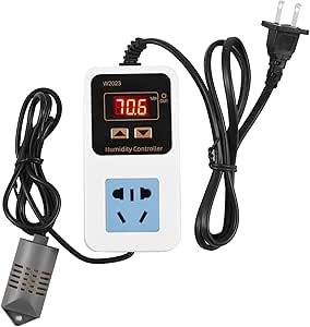 110-220V 10A 1500W Electronic Humidity Controller ligent Digital ...