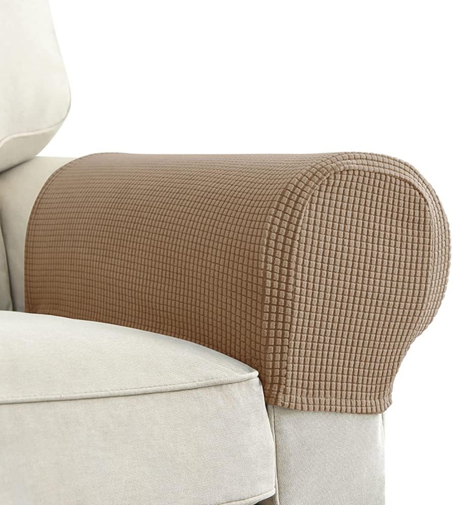 Amazon.com: Premium Polyester Sofa Arm Cover, Scratch Resistant ...