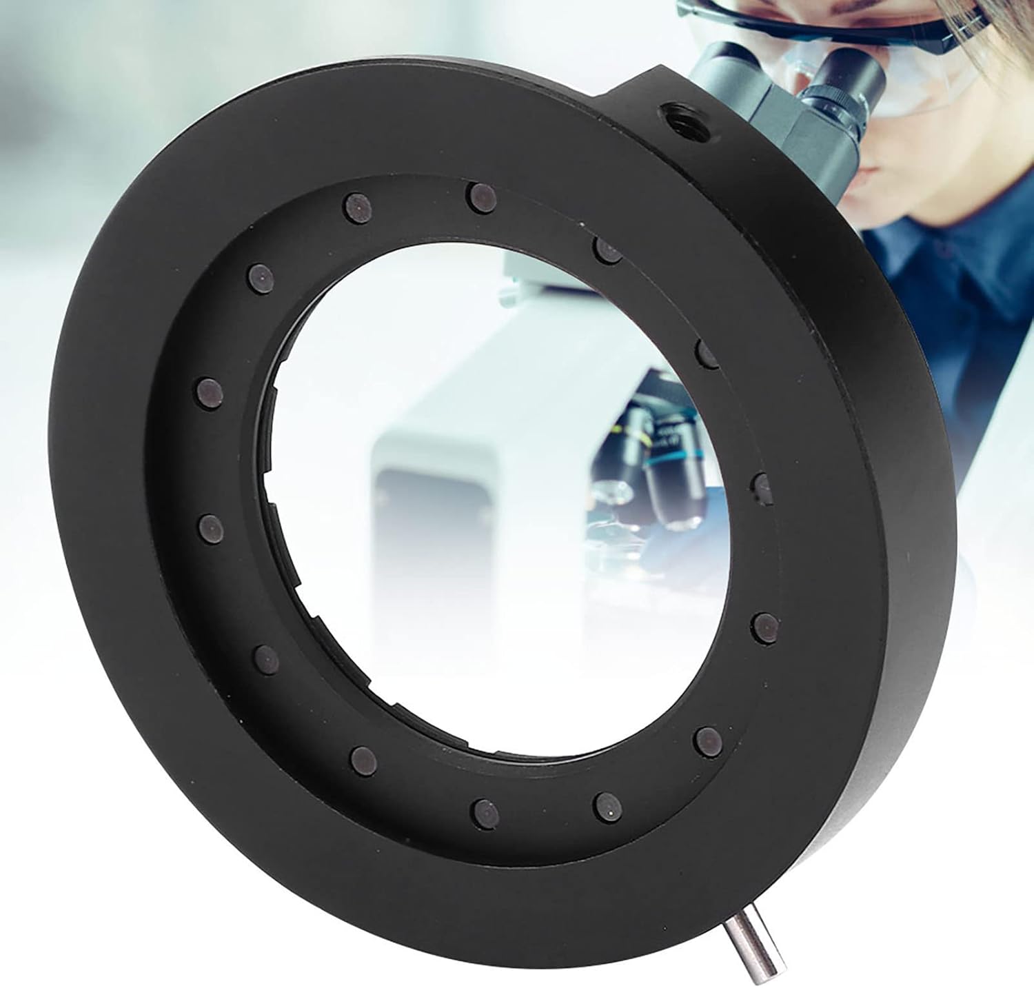 Amazon.com : Microscope Iris Adapter Aperture Iris Diaphragm Adjustable ...