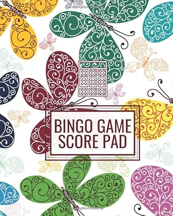 Bingo Game Score Pad: Game Record Book, Score Keeper, Fouls, Scoring ...