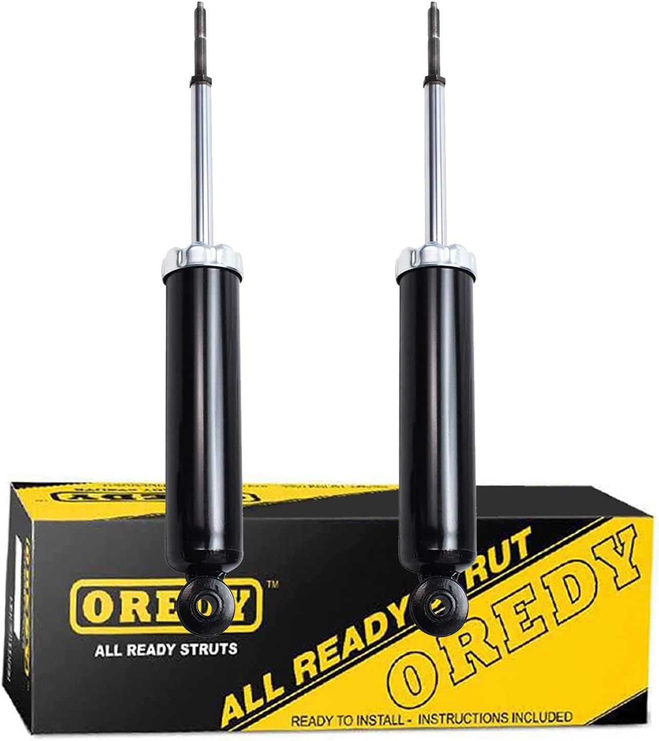 Amazon.com: OREDY Pair Front Shock Absorbers Replacement for 1997-2004 ...
