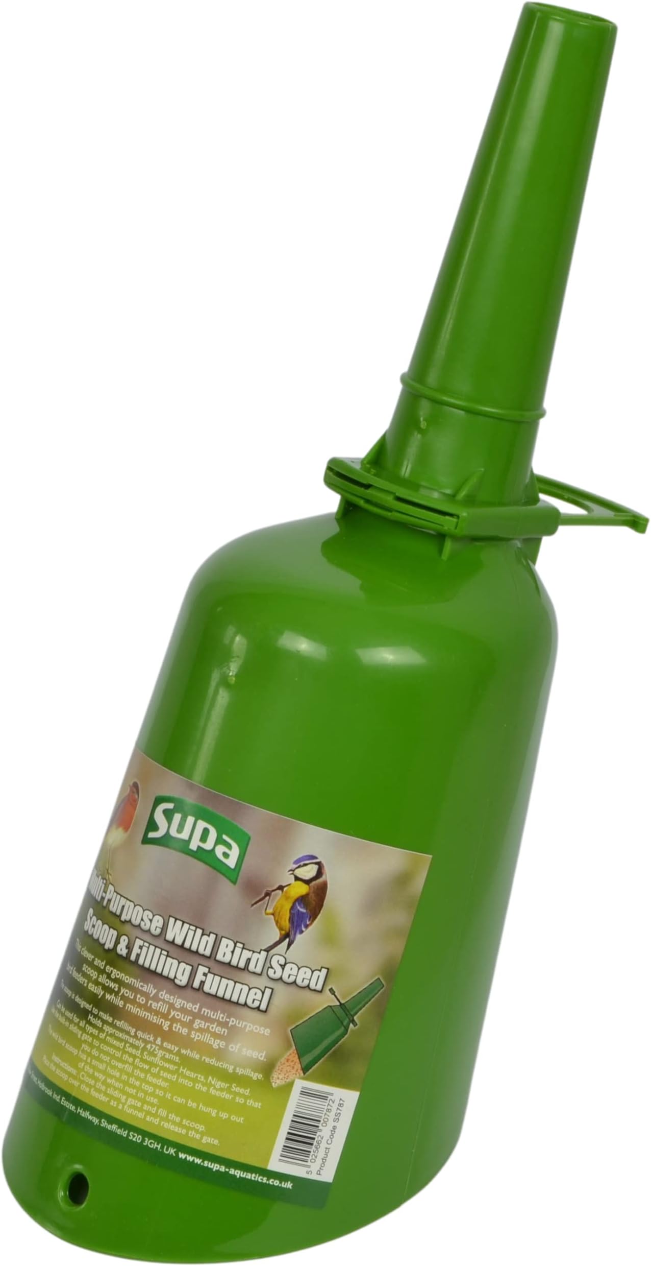 Burgon & Ball Tin Bird Food Storage, 25 cm Height x 18 cm Diameter ...