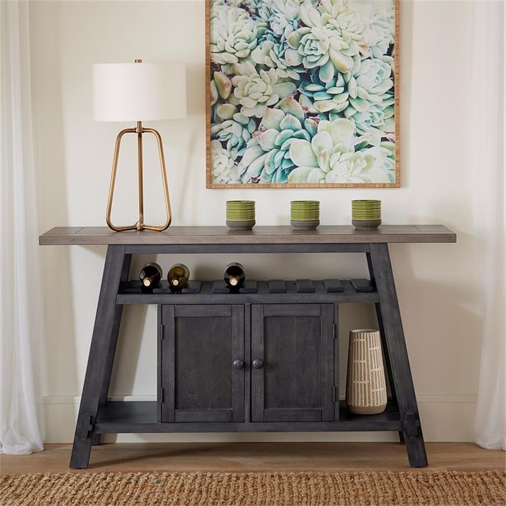 Amazon.com - LIBERTY FURNITURE INDUSTRIES, INC. Lawson Server in Gray ...