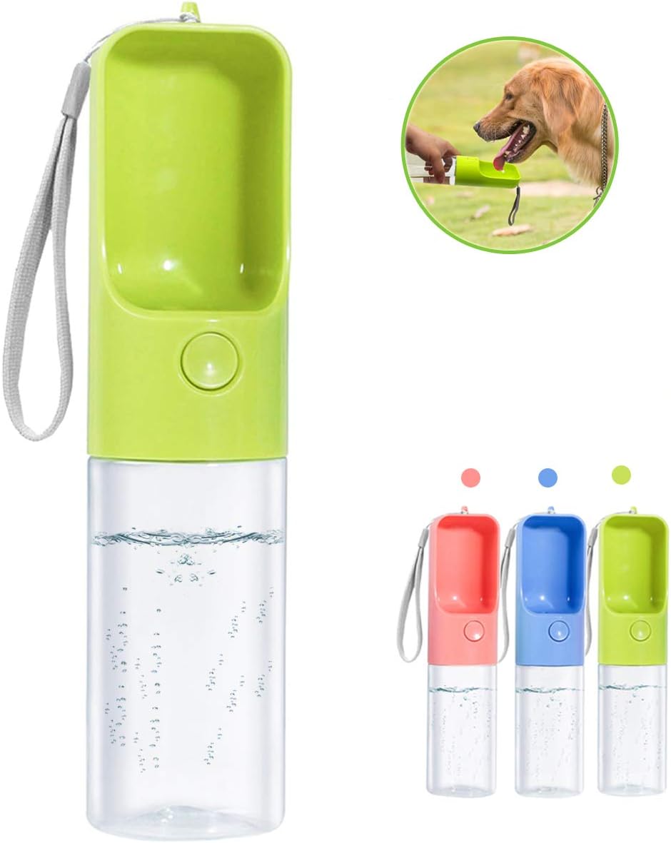 Sofunii Dog Water Bottle Travel Portable Pet Water On The Go Drinking ...