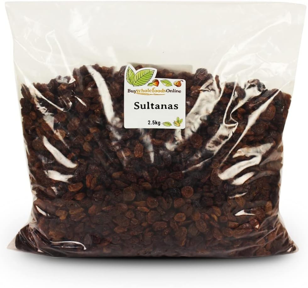 Sultanas 2.5kg (BWFO) : Amazon.co.uk: Grocery