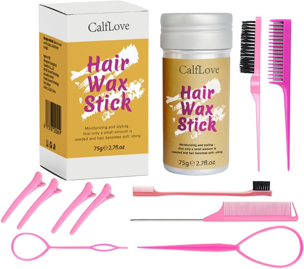 Amazon.com: Dolahair Hair Wax Stick - Flyaway Control and Styling ...