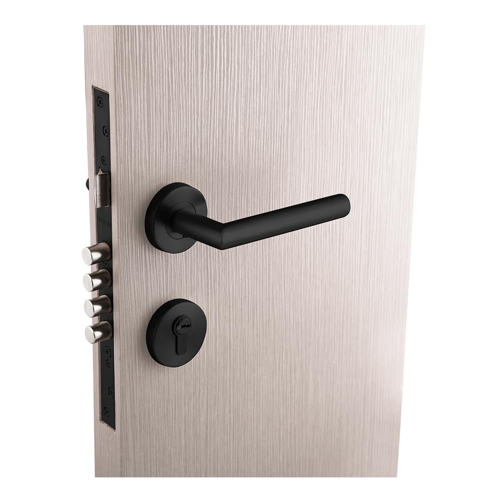 Dexter 6680 Cerradura Deluxe Manija L Pta Principal As 60mm, Negro ...