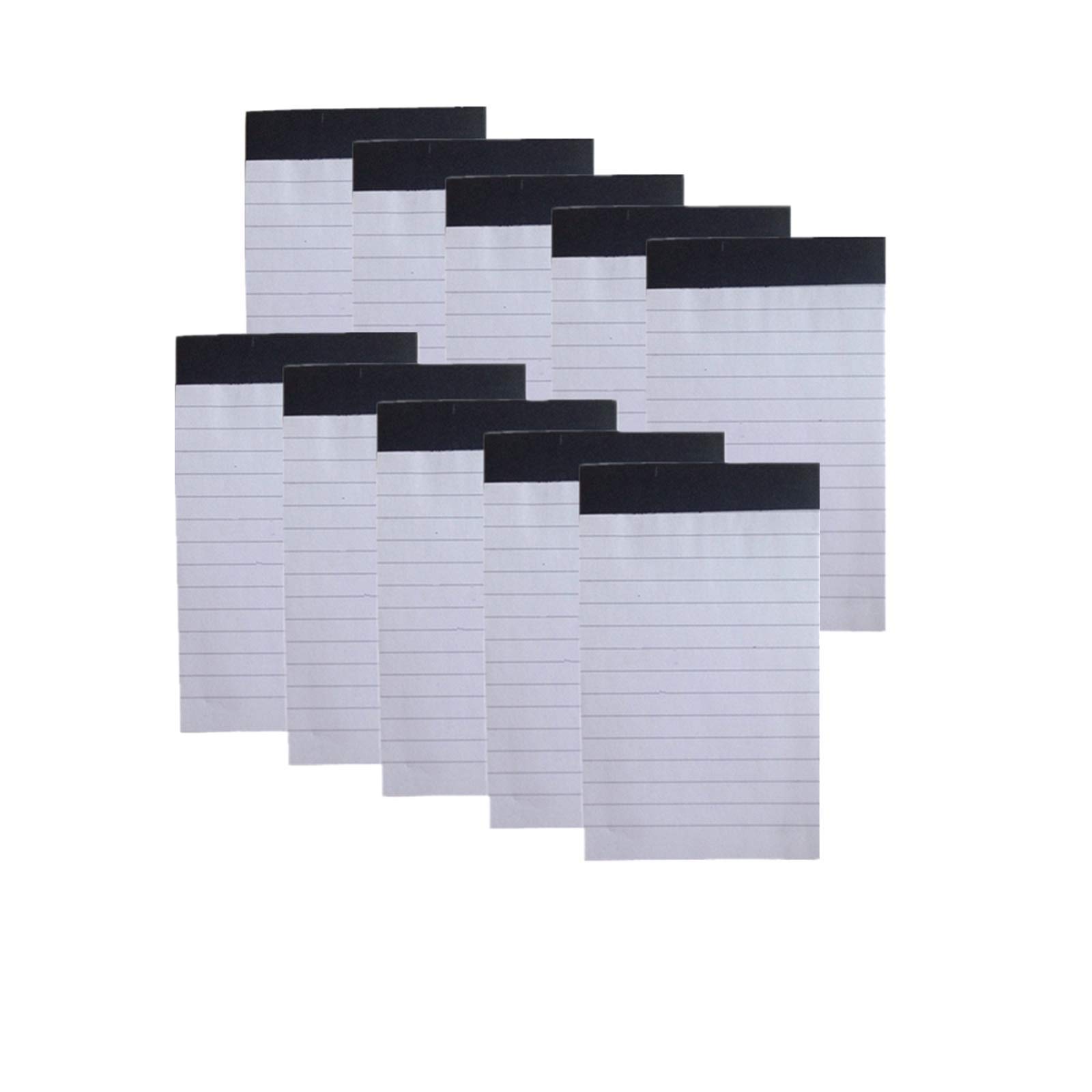 Leoyoubei 10 Pack Mini Pocket Notebook Refills,Note Pads,Memo Pads ...