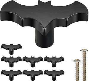 Gothvanity Bat Cabinet Knobs 8 Pack - Gothic Decor Knobs for Kitchen ...