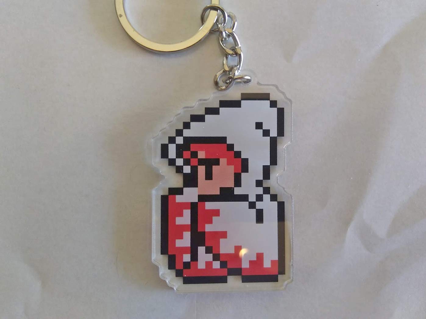 Snapklik.com : FF1 White Mage Keychain