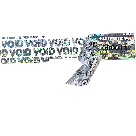 Amazon.com : 620 Tamper Proof Hologram Stickers High Security Tamper ...