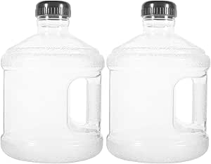 Amazon.com: 2pcs Reusable Water Jug Portable Handheld Water Container ...