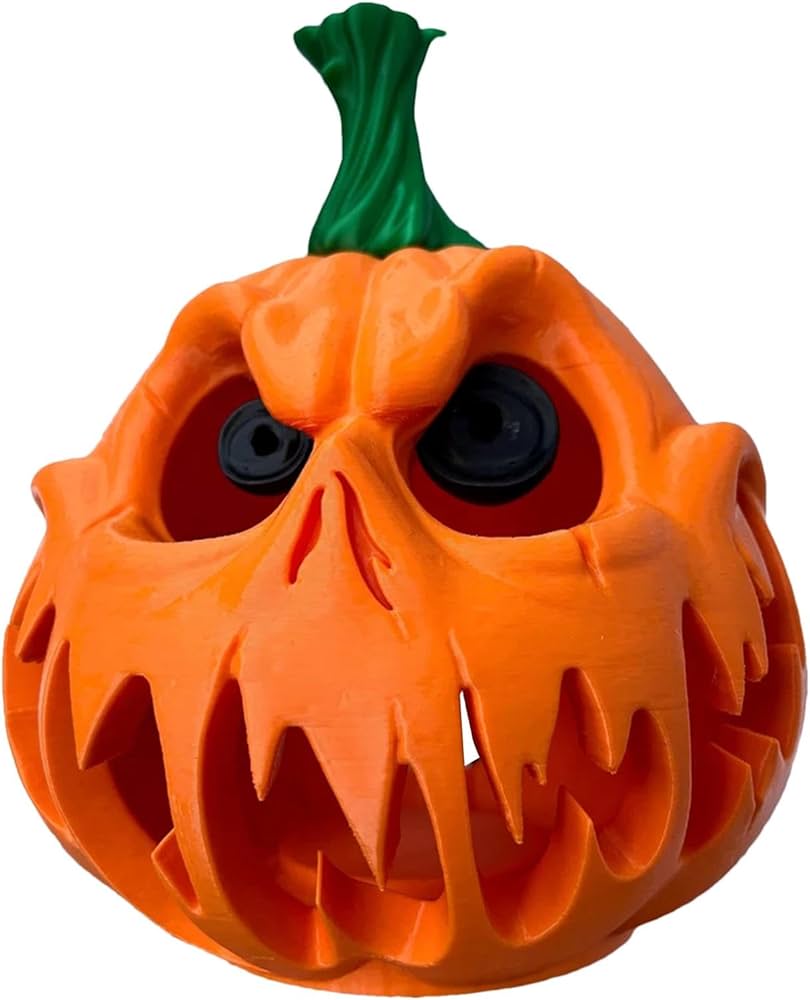 Yeux Effrayants De Jack O'lantern Citrouille Dhalloween Effrayante