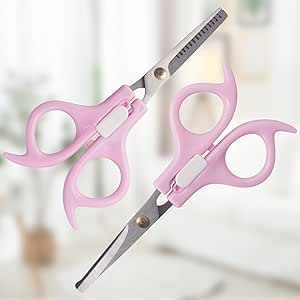 Amazon.com: Ergonomic Safety-Lock Hair Scissor Set: Professional ...