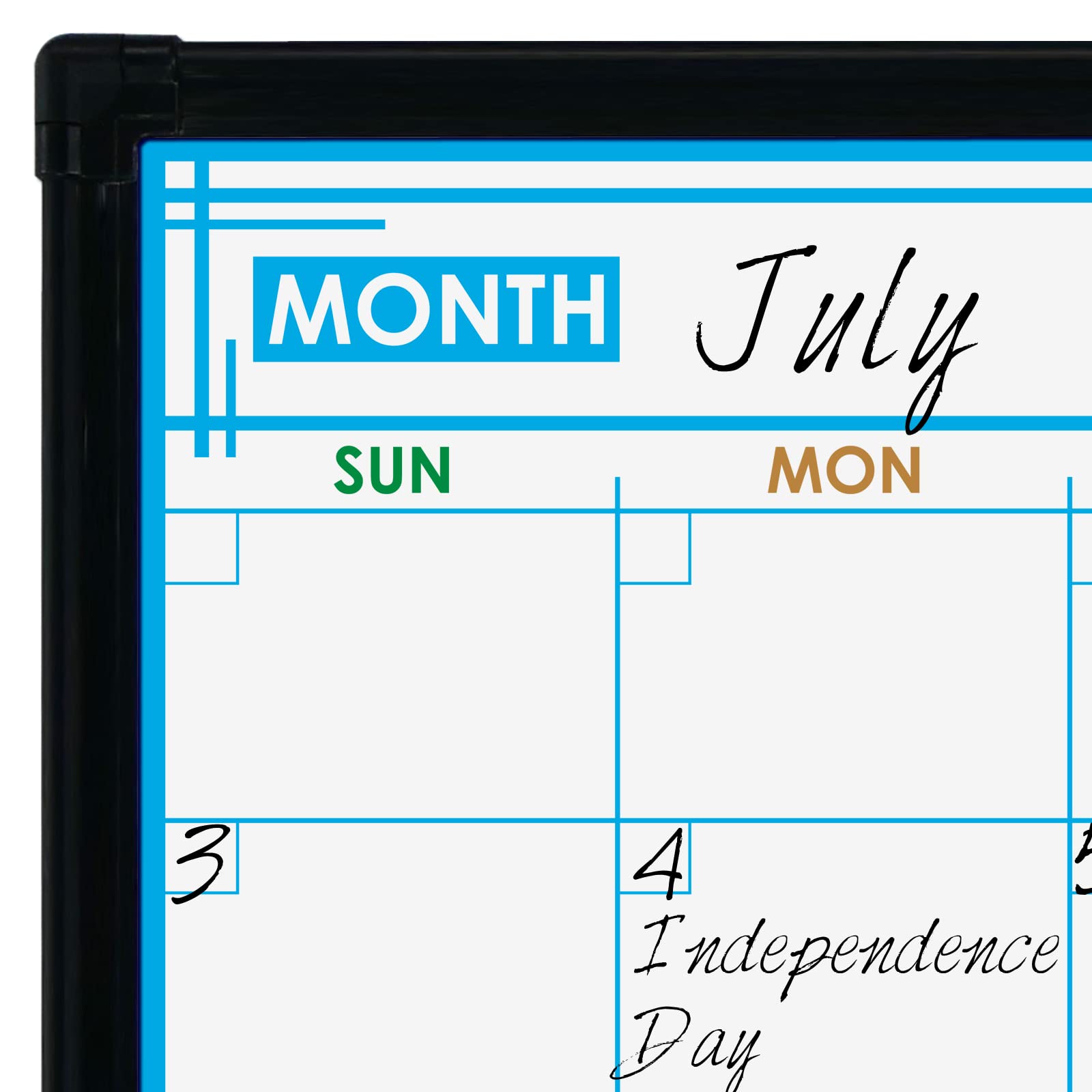 Snapklik.com : BigXwell Calendar Whiteboard Magnetic 24 X 18 Inch, Dry ...