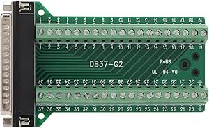FUZHUI DB37 Breakout Connector Terminal Board - Clear Markings ...