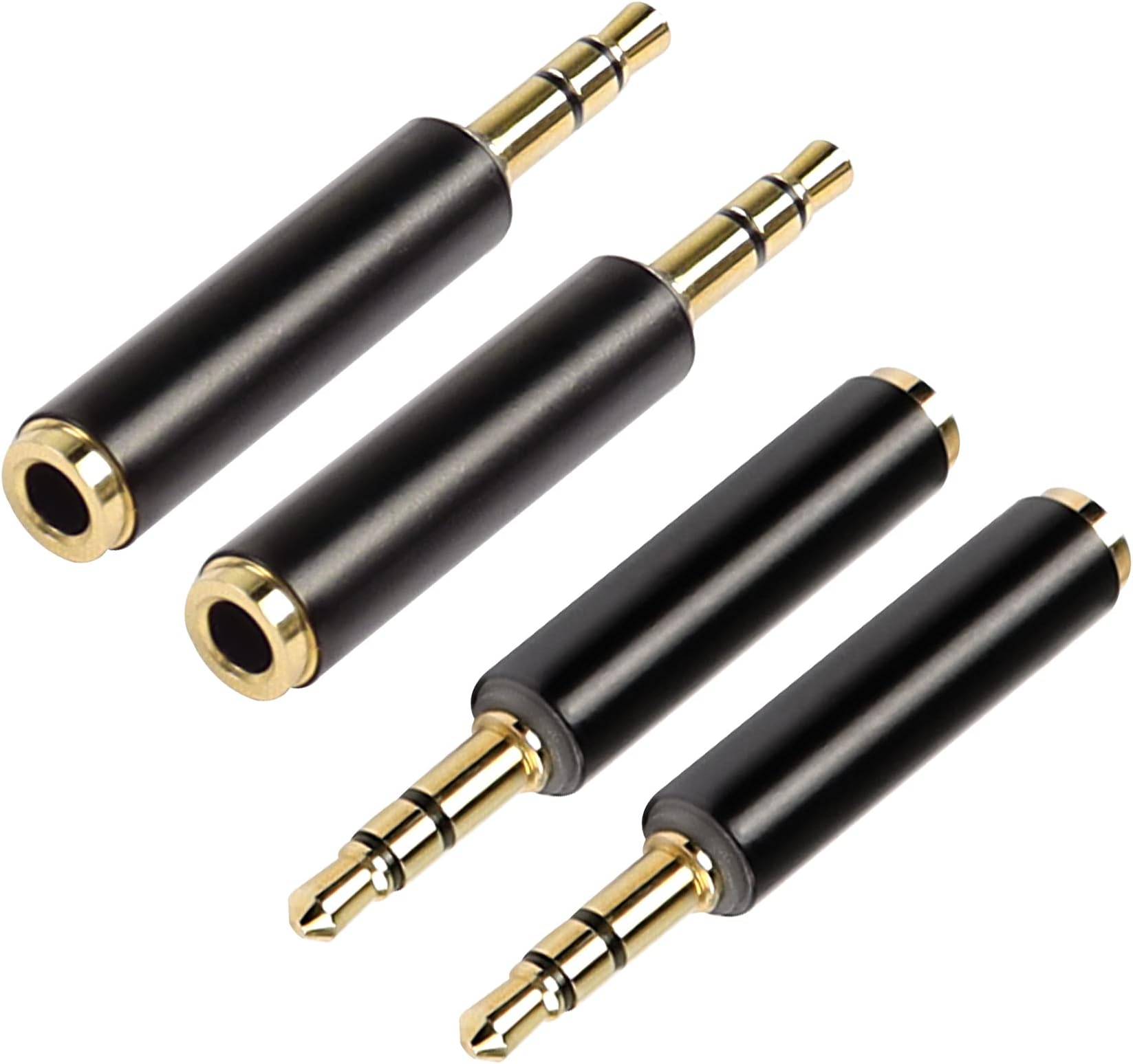 XMSJSIY 3.5mm TRRS to TRS Microphone Adapter, 3.5mm 1/8'' TRRS Female ...