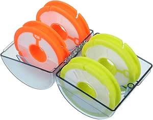FeEcoz 1Box Useful Fishing Line Winding Board Storage Box Fishing Line ...