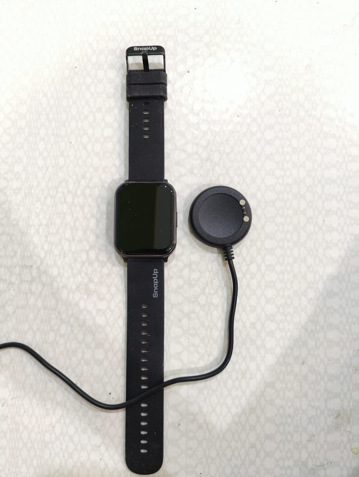 SnapUp Vision Bluetooth Calling Smartwatch with Snap Sync, 1.93” Lumax ...