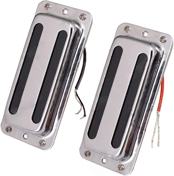 Amazon.com: Set of 2pcs Electric Guitar Pickup Humbucker with Brass ...