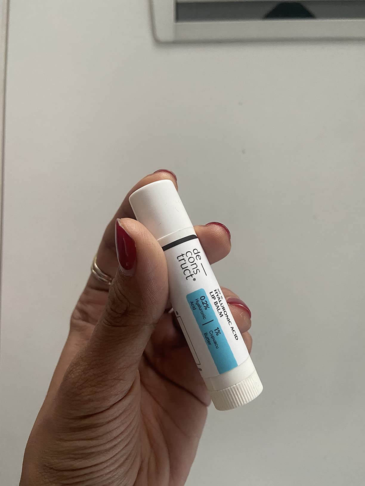 Buy Deconstruct Hyaluronic Acid Lip Balm With 1% Cupuacu Butter | For ...