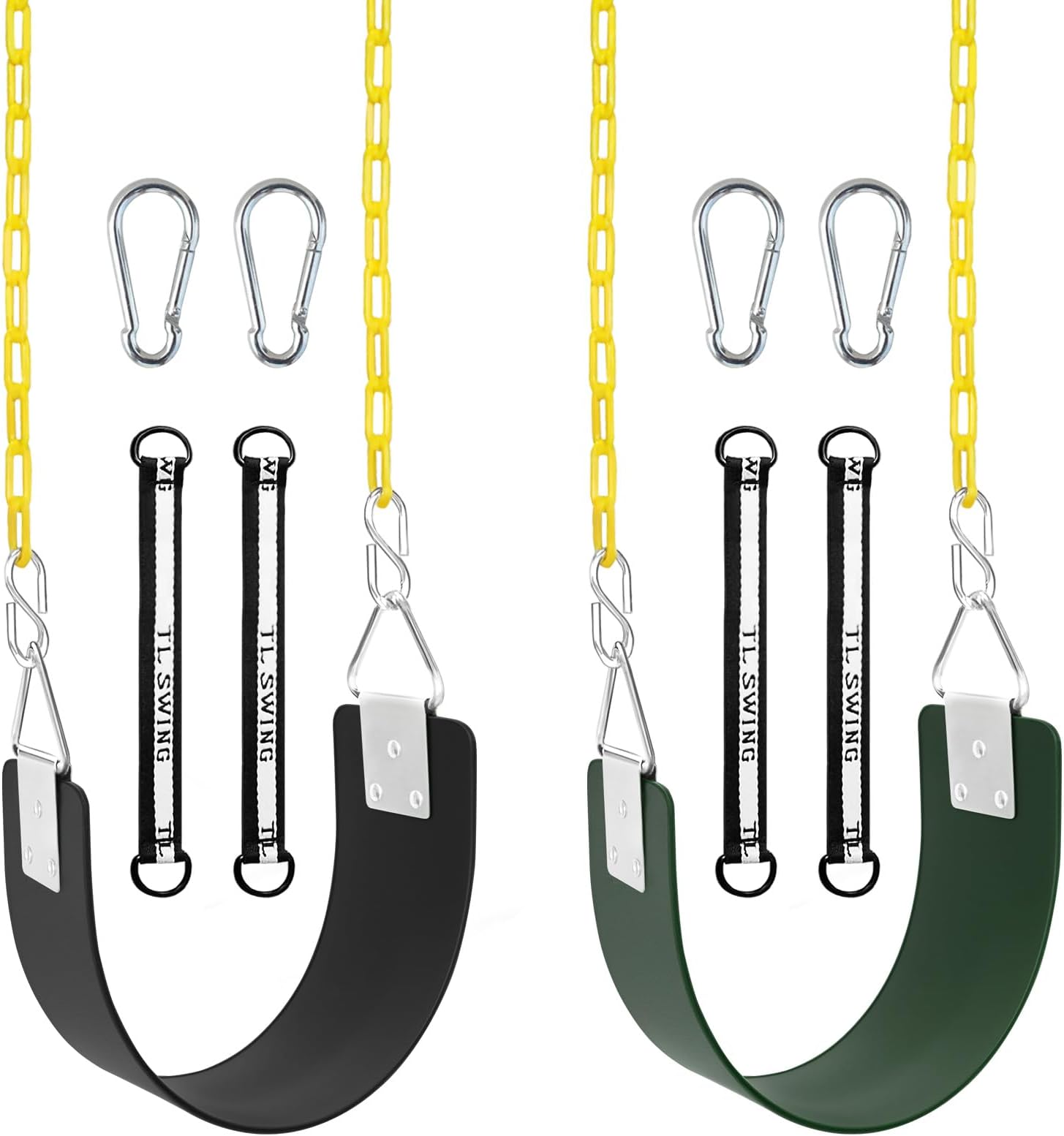 Amazon.com: Playkids Pipe Swing Set End Frames (2) - Double End V ...