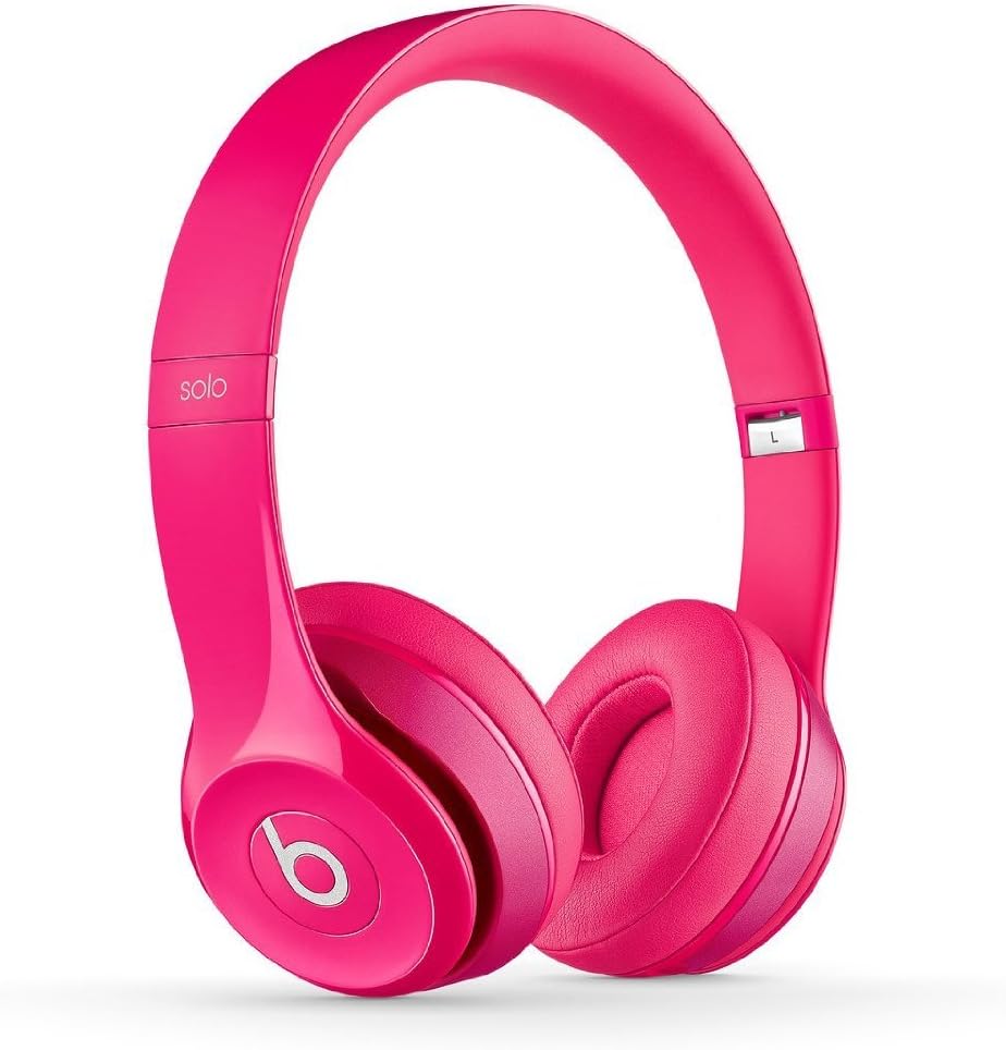 Amazon.com: Beats Solo2 Wired On-Ear Headphone - Pink : Electronics