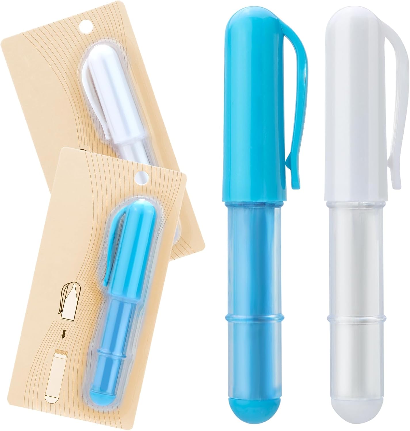 Amazon.com: Fabric Chalk Markers, 2 Color Refillable Chalk Pencils for ...