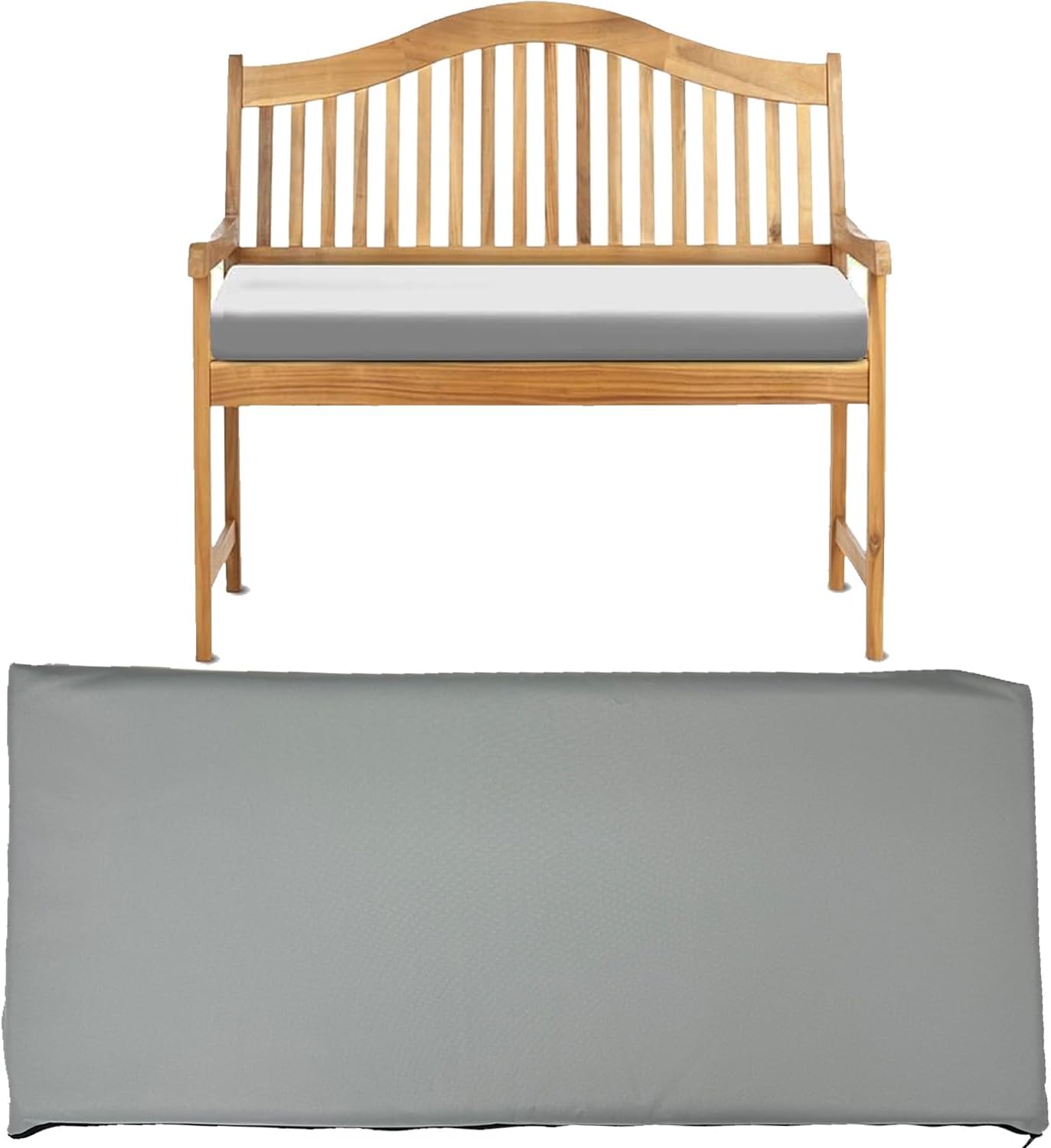 Beautissu Garden Bench Pad 100x50x10cm Flair BK – Comfortable Seat ...