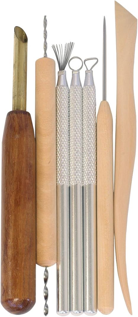 Amazon.com: HTS 108C7 7 Pc Sculpture Tool Set : Arts, Crafts & Sewing