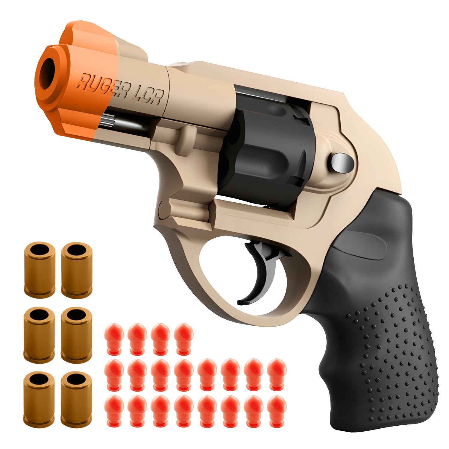 Revolver Toy Soft Bullet Toy Gun Toy Pistol Foam Blaster Revolver Toy ...