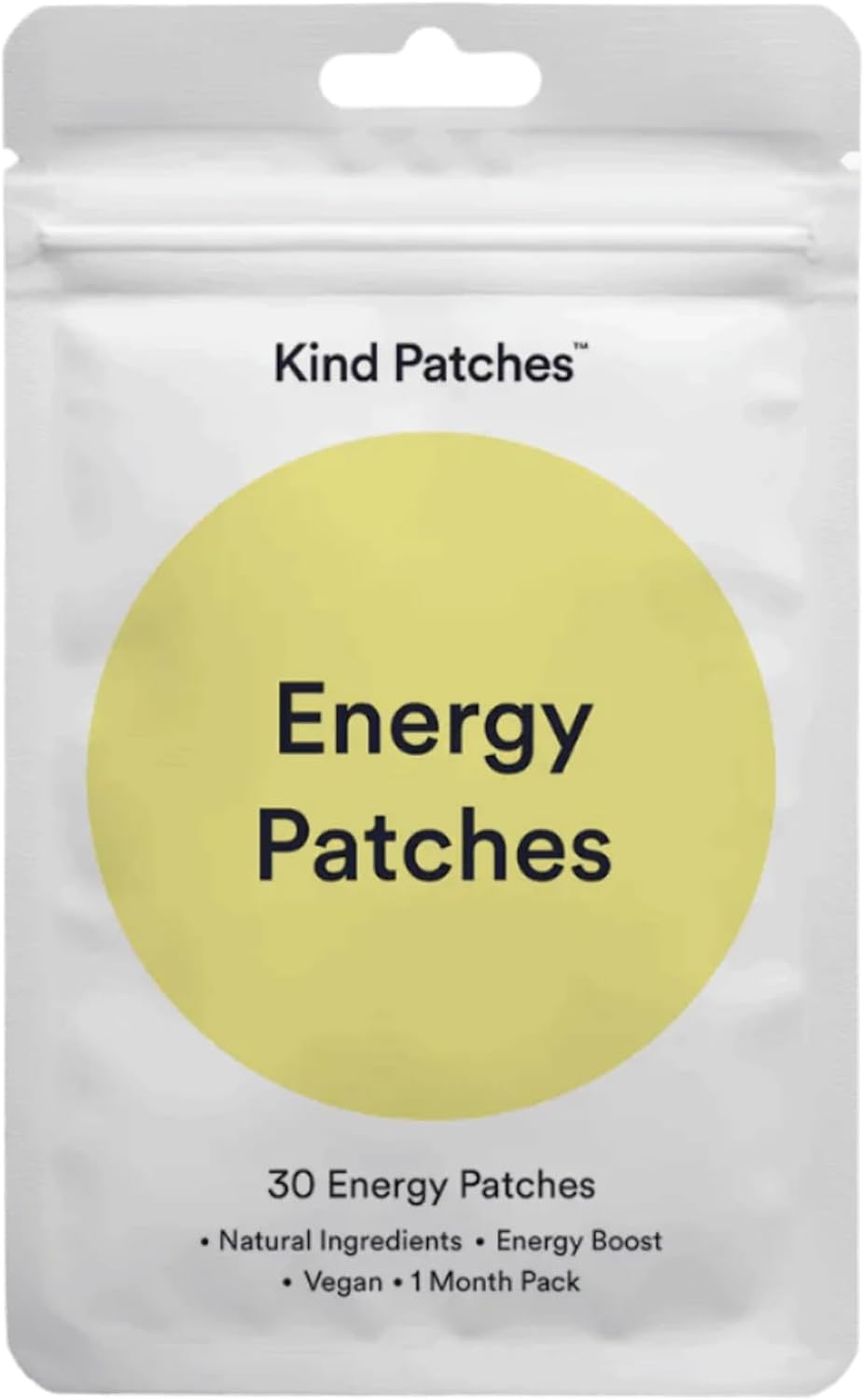 Amazon.com: Kind Patches Energy Patches for Unisex - 30 Count Patches : Health & Household