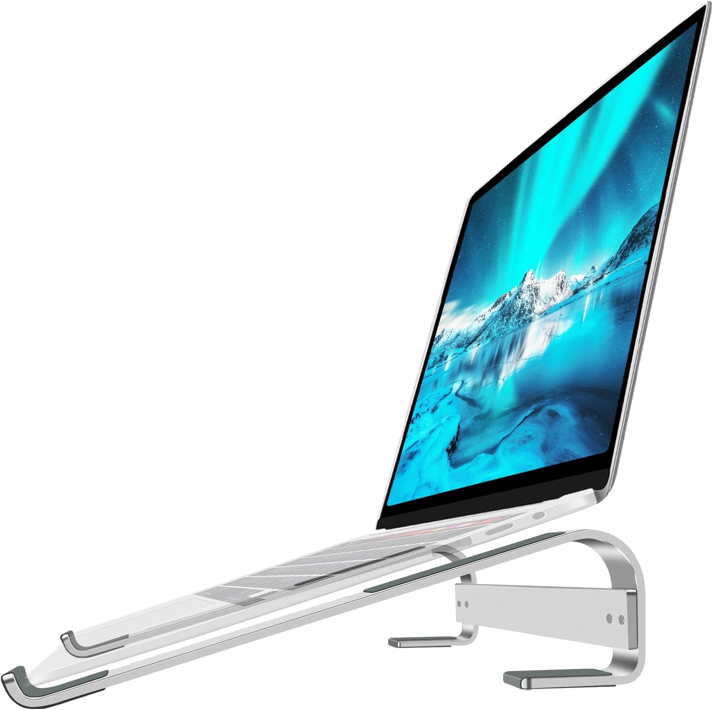 Amazon.com: FOBELEC Laptop Stand, Aluminum Computer Stand, Sturdy ...