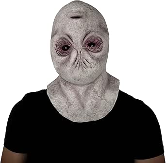 Amazon.com: Ghoulish Productions Alien Invader Latex Mask. Alien ...