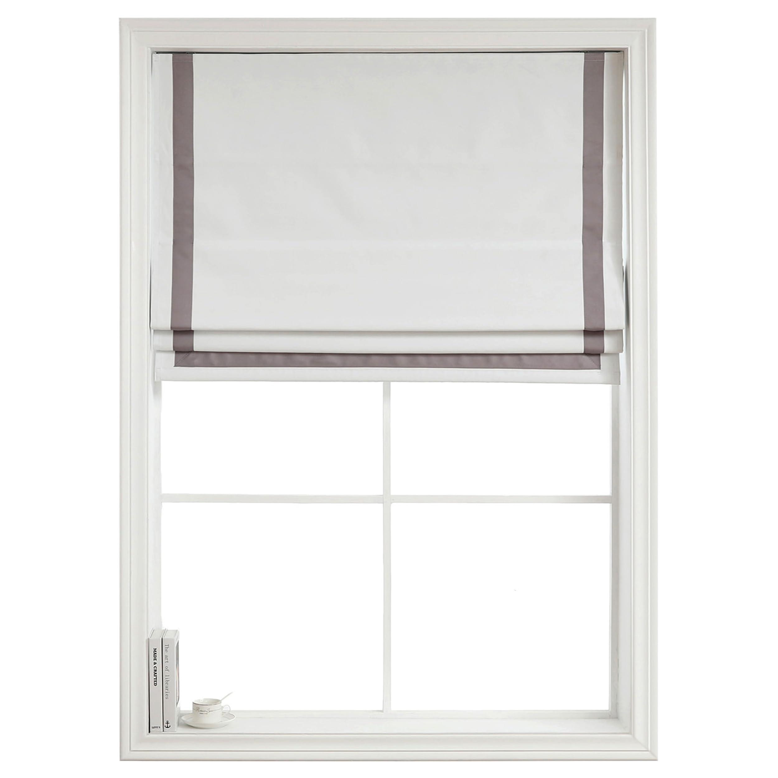 Amazon.com: Everyday Celebration Roman Shades for Windows, 100% ...