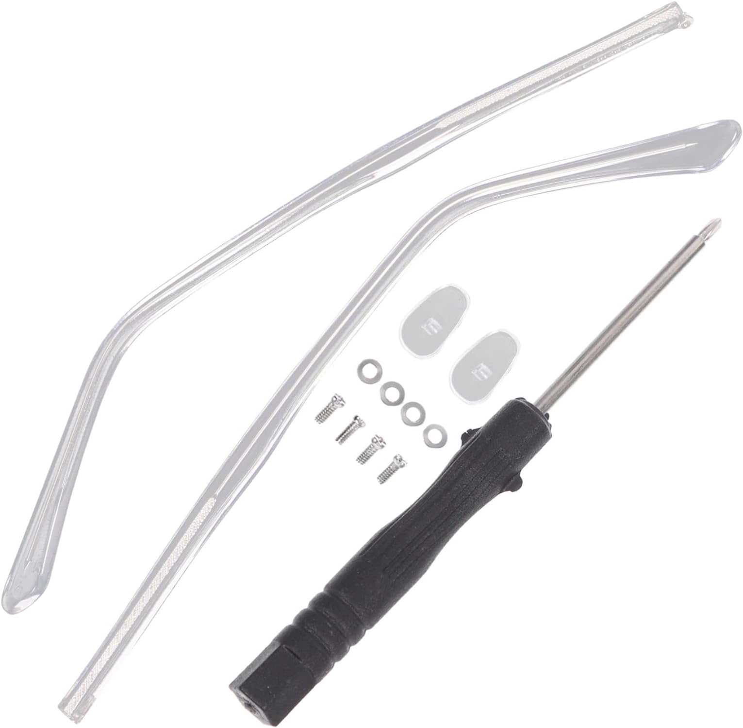 Amazon.com: iplusmile 1 Pair Metal Glasses Replacement Arms Glasses ...